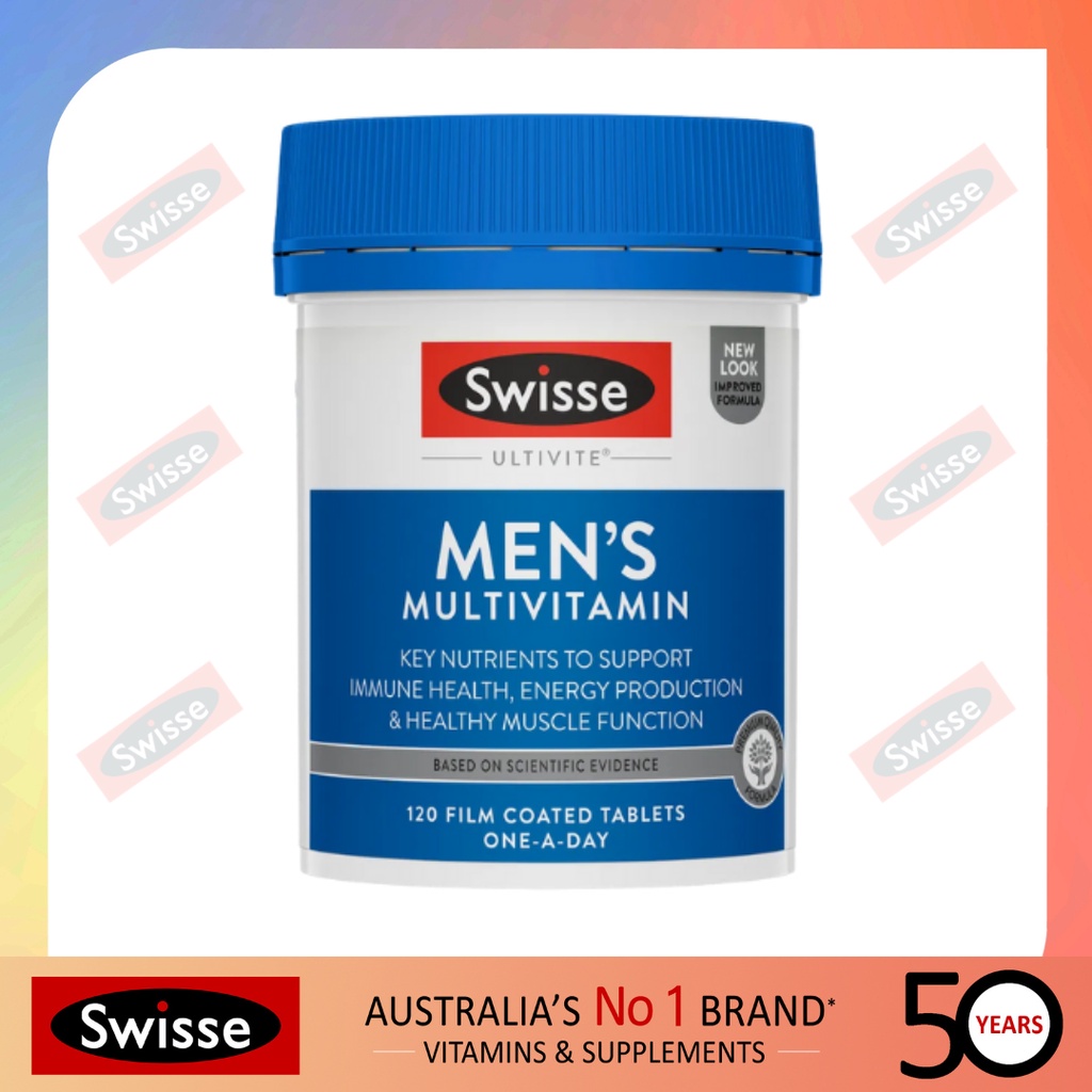 SWISSE Men's Ultivite Multivitamin (60 / 120 tablets) | Shopee Malaysia