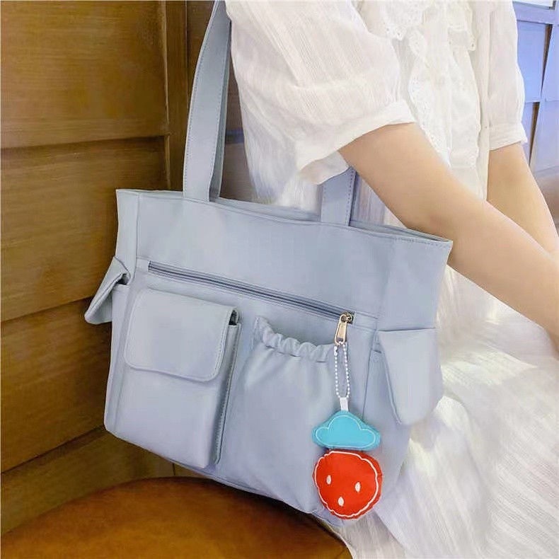 bag women student class bag new canvas shoulder bag commuter Handbag ...