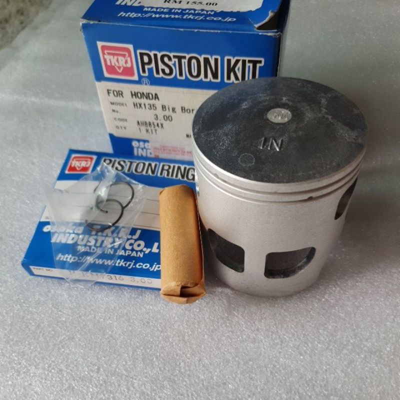 HONDA RAIDER HX135 PISTON SET STD~3.00 TKRJ JAPAN | Shopee Malaysia