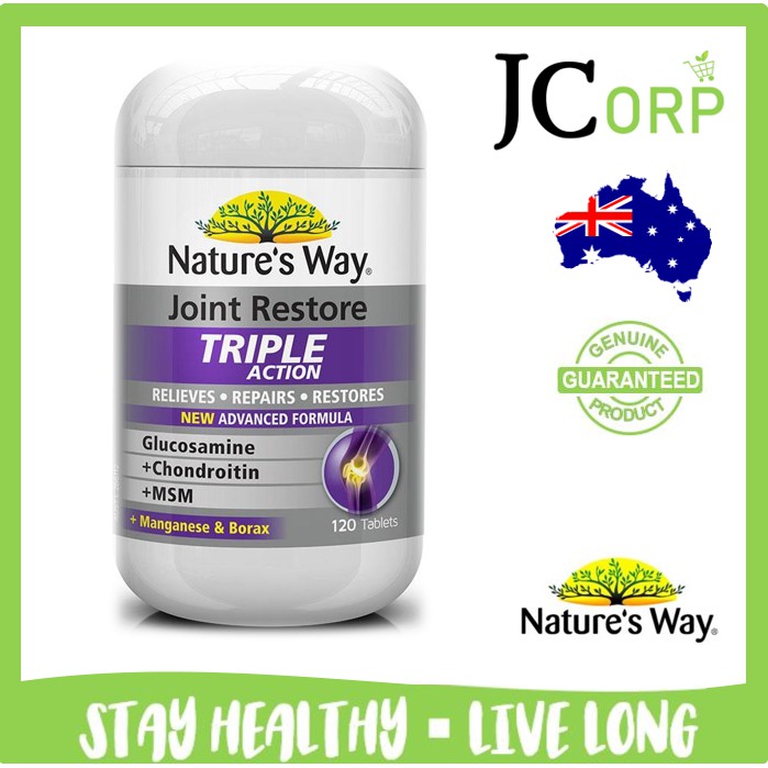 🛫Direct from AUS🛬 Nature's Way Joint Restore Triple Action 60 / 120 ...