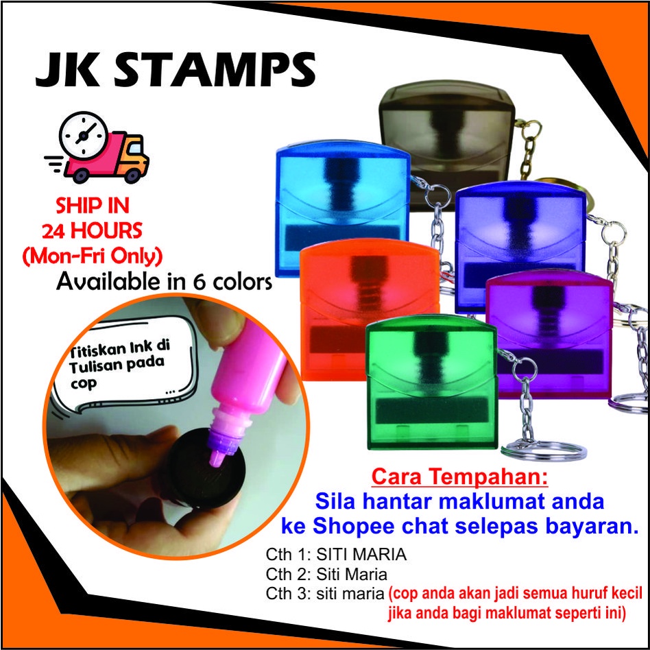 Mini Cop Nama SAIZ (9x28mm)Pocket Portable Jururawat, Nurse, Student ...