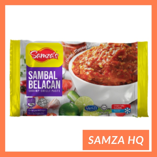 Sambal Belacan Sachet Samza's 70g | Shopee Malaysia
