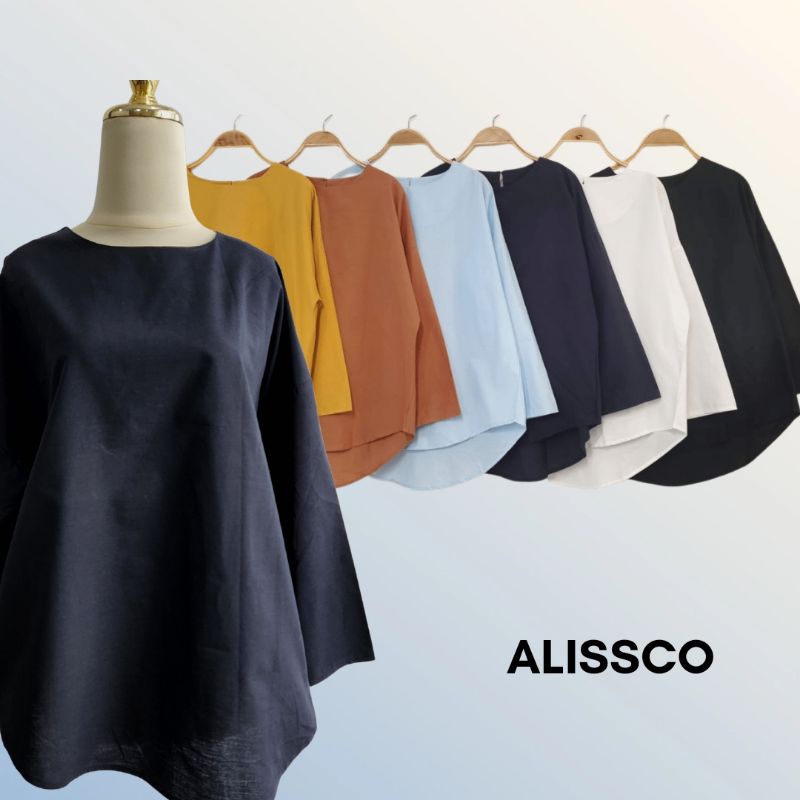 ALISSCO SIMPLE COTTON TOP T011 | Shopee Malaysia