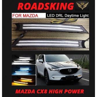 MAZDA CX8 CX-8 2017~2022 FRONT BUMPER DAYLIGHT FOG LAMP COVER DAY LIGHT ...