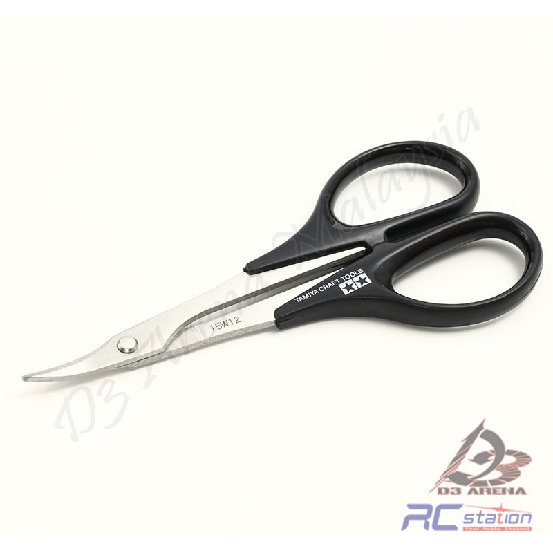 Tamiya Tools #74005 - Curved Scissors 5-1/2 [74005] | Shopee Malaysia