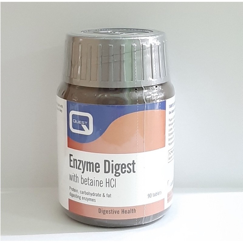 Quest Enzyme Digest with Betaine Hcl 90s exp 3/25 | Shopee Malaysia