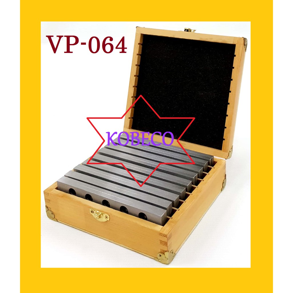VP-064 PRECISION PARALLEL BAR SET 6MM THICKNESS WITH (9PAIRS / 18PCS ...
