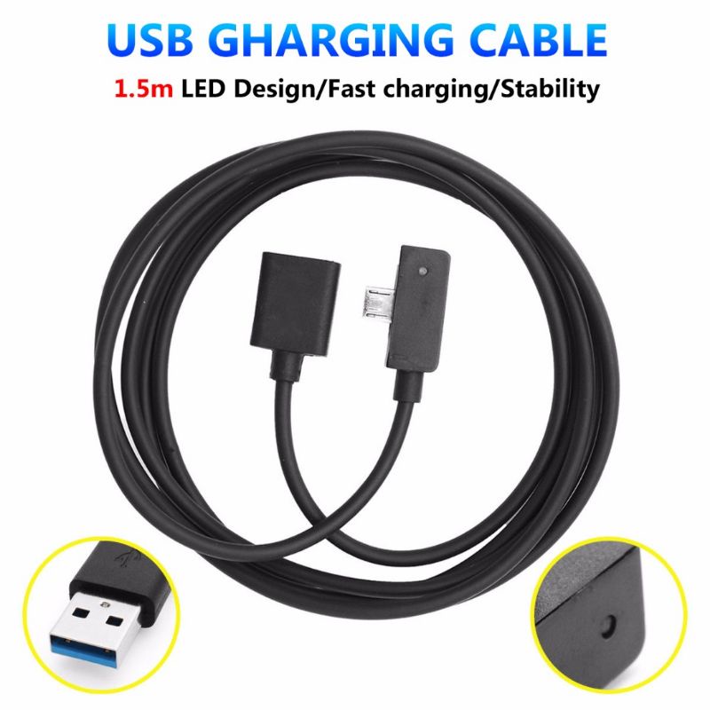 Micro USB Charging Cable LED (20AWG 2.5A 1.5M 5FT)for Microsoft Surface 3 | Shopee Malaysia