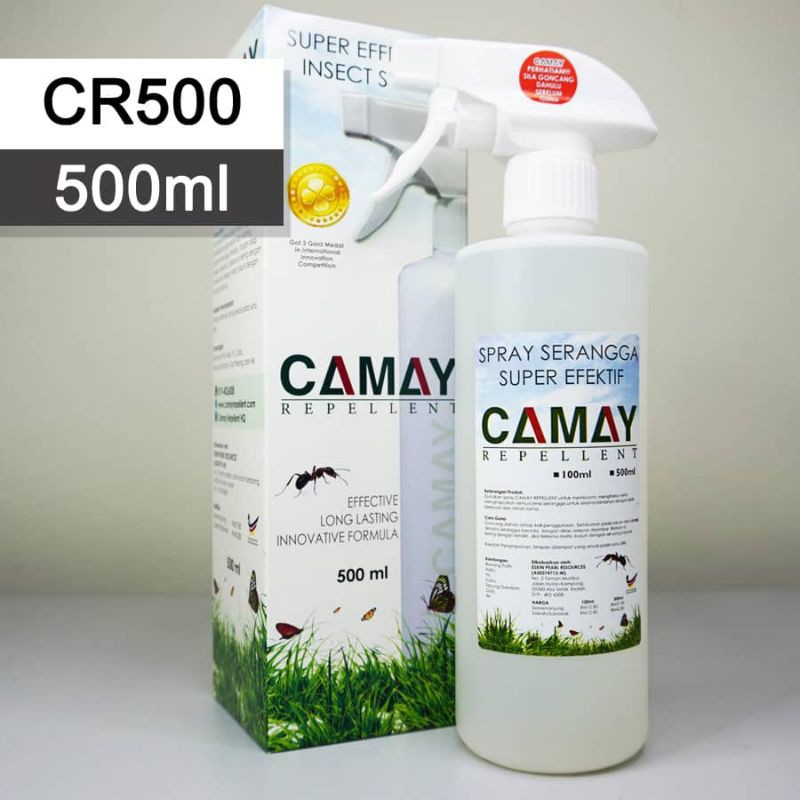 Camay Spray - kamitetep/kutu kucing/charlie/lipas/lalat/semut/kutu ...