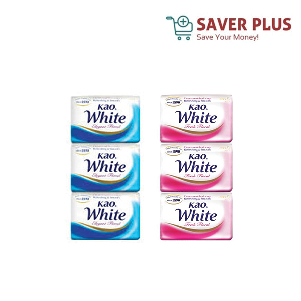 Kao White Soap 85g x 3's (Elegant Floral / Fresh Floral) | Shopee Malaysia