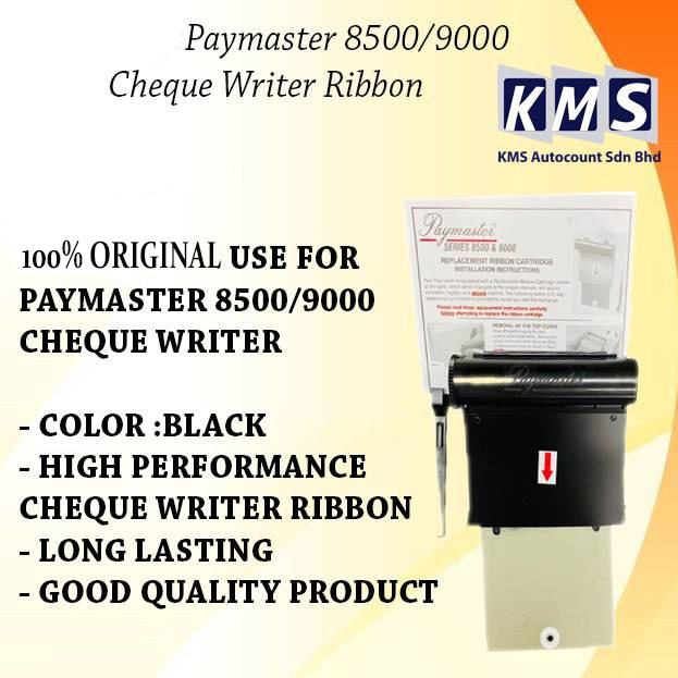 100% Original Paymaster 8500/9000 Cheque Writer Ribbon | Shopee Malaysia