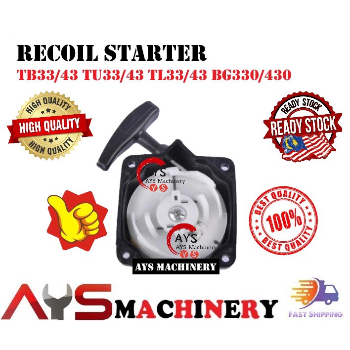 Mesin Rumput Recoil Starter(New)TB/TL/TU33 BG330 Ogawa Mitsubishi Victa ...