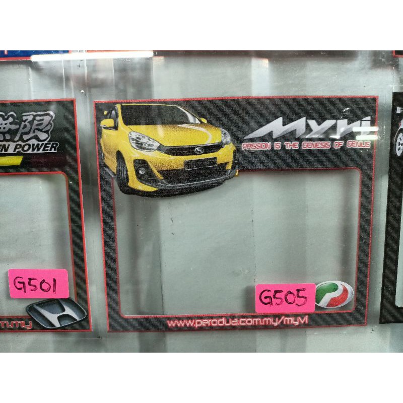 stiker roadtax kereta myvi kuning | Shopee Malaysia