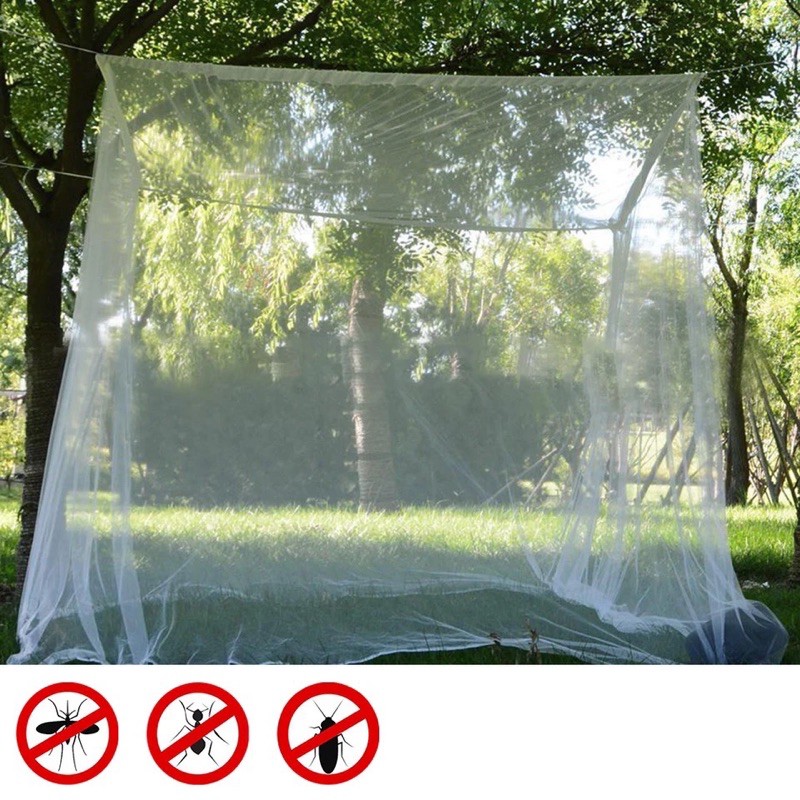 READY STOCK! Kelambu Nyamuk Saiz Besar Queen Outdoor Mosquito Net ...