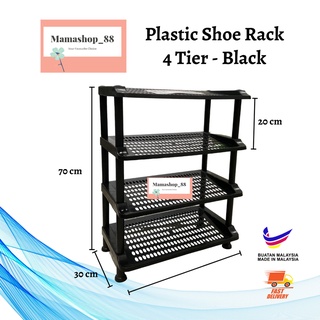 Rak Kasut / Shoe Rack High Quality / Plastic Shoe Rack / Plastic Rak ...