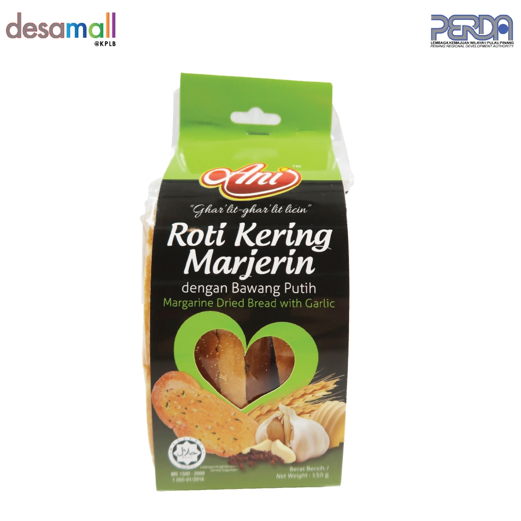 Ani Roti Kering Marjerin Dengan Bawang Putih (150g) | Shopee Malaysia