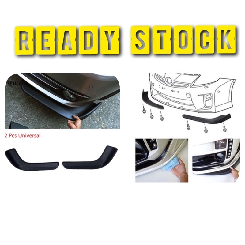 universal lips bumper kiri kanan lips bumper splitter | Shopee Malaysia