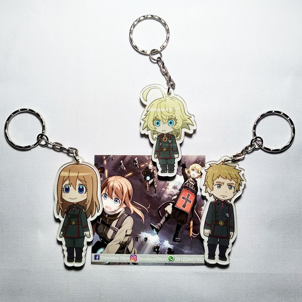 Youjo Senki Anime Key Chain 1 Set | Shopee Malaysia
