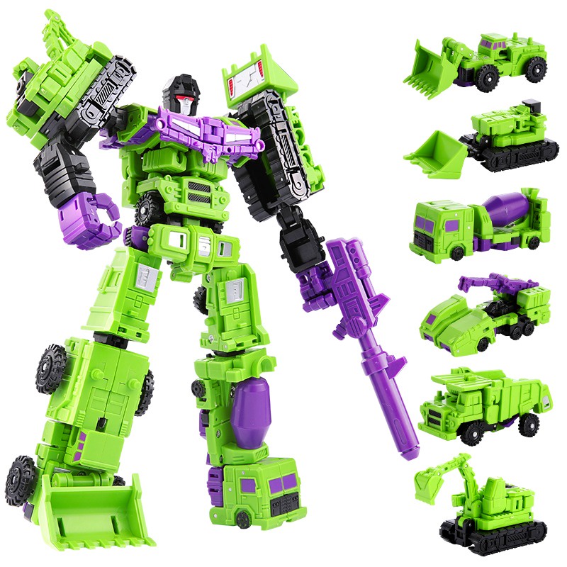 Transformers NBK Devastator Super Large Hercules Robot Model Toy 变形金刚 ...