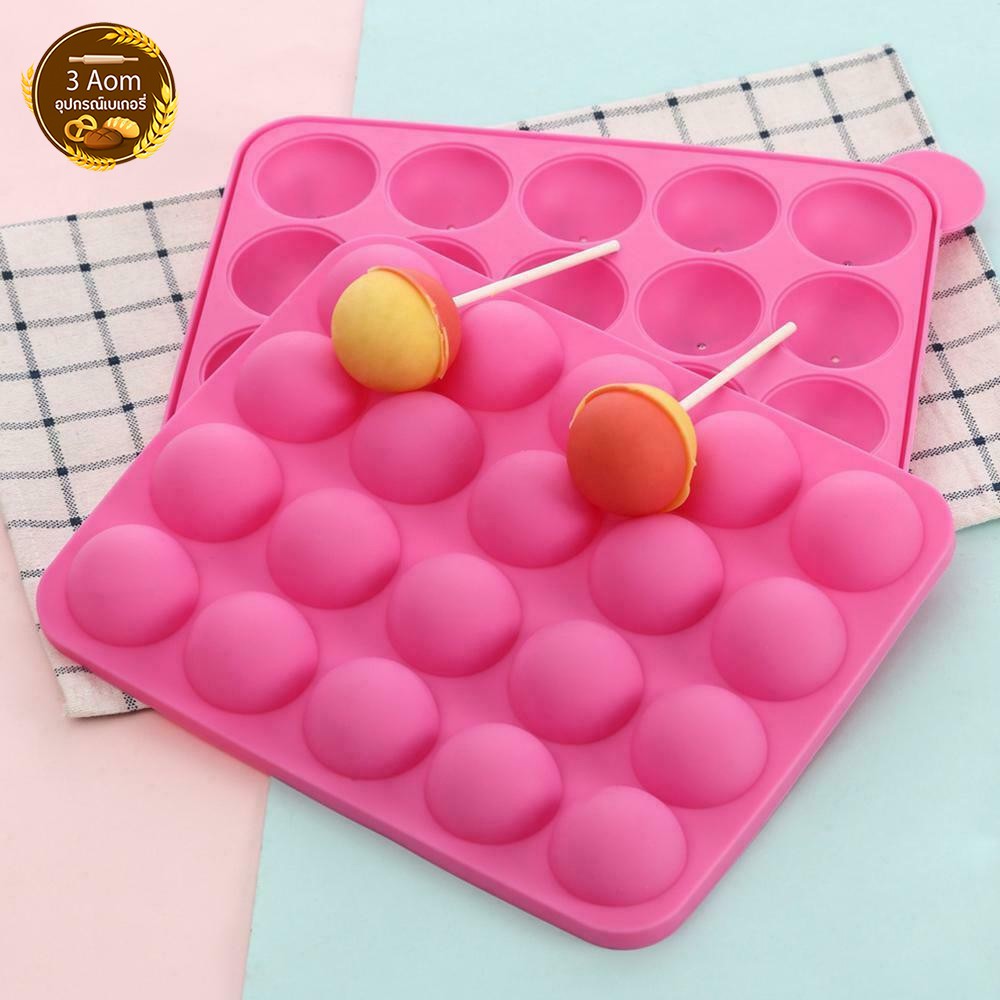 Half Circle Silicone Mold For Making Lava Mooncakes Pop Cake Hole Size ...