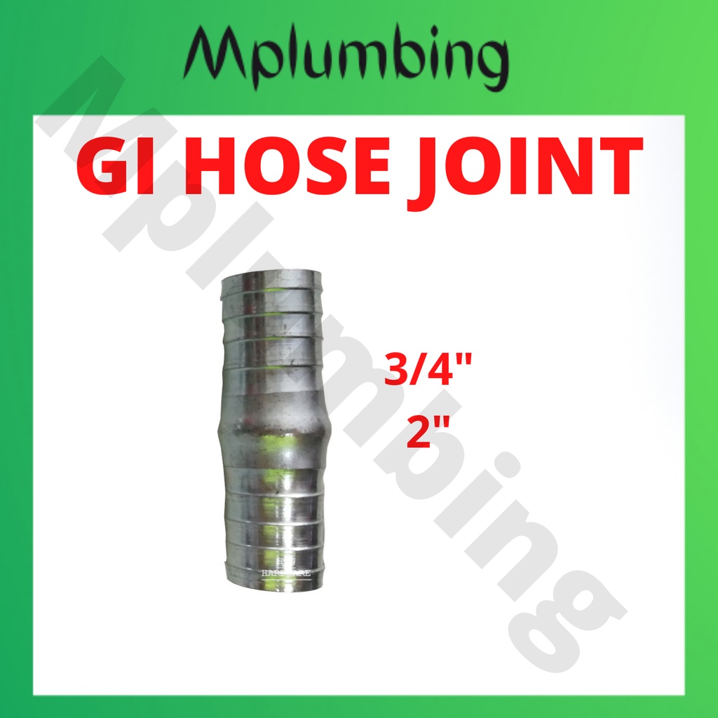 GI HOSE JOINT CONNECTOR 3/4" 2" | Shopee Malaysia