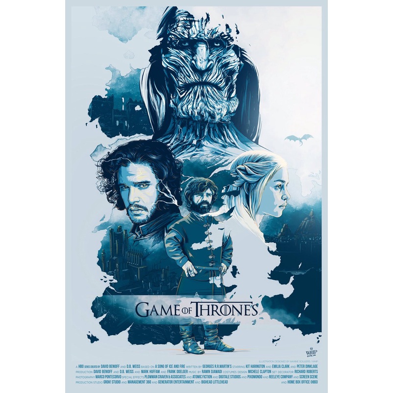 Game Of Thrones - A3 Frame Or A3 Poster | Shopee Malaysia