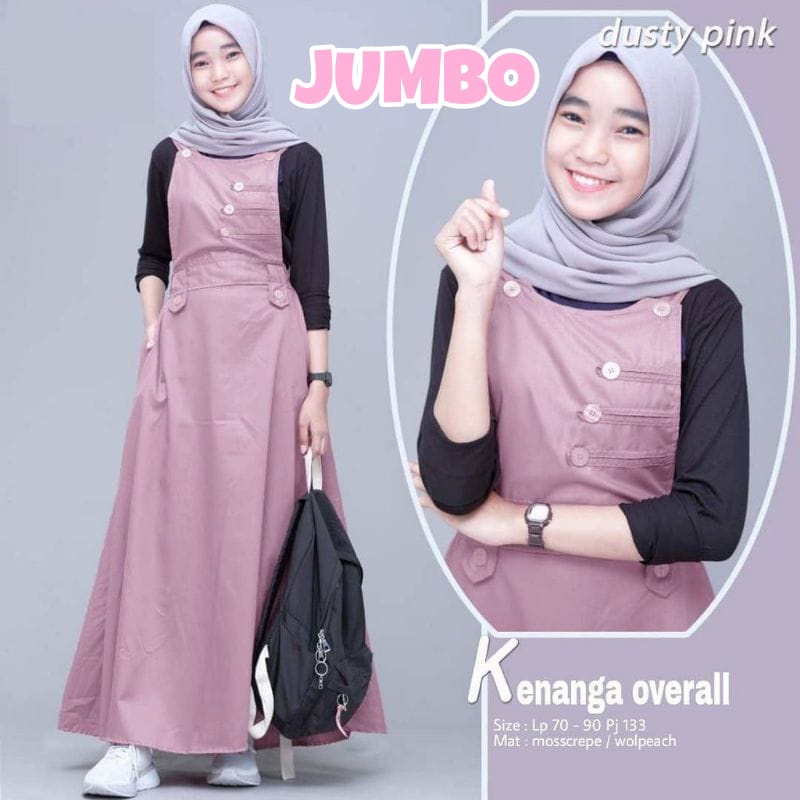 Overalls jumbo Overalls kirana jumbo Overalls Buttons jumbo paysuit ...