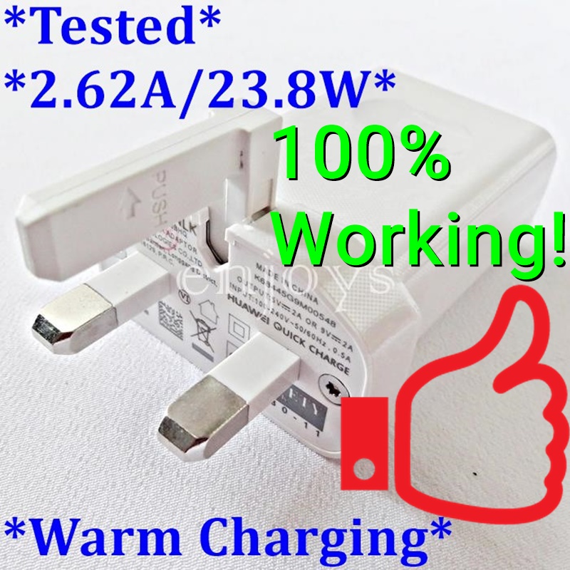 (9V/2A) 18W ORIGINAL Quick Charge Adapter ORI Type C Cable Set for HW ...