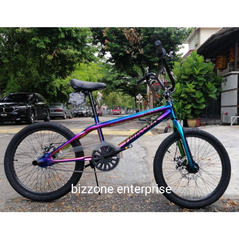 Premium 20" bmx crossmac acoca (diskbrakes) chameleon kid bike | Shopee ...