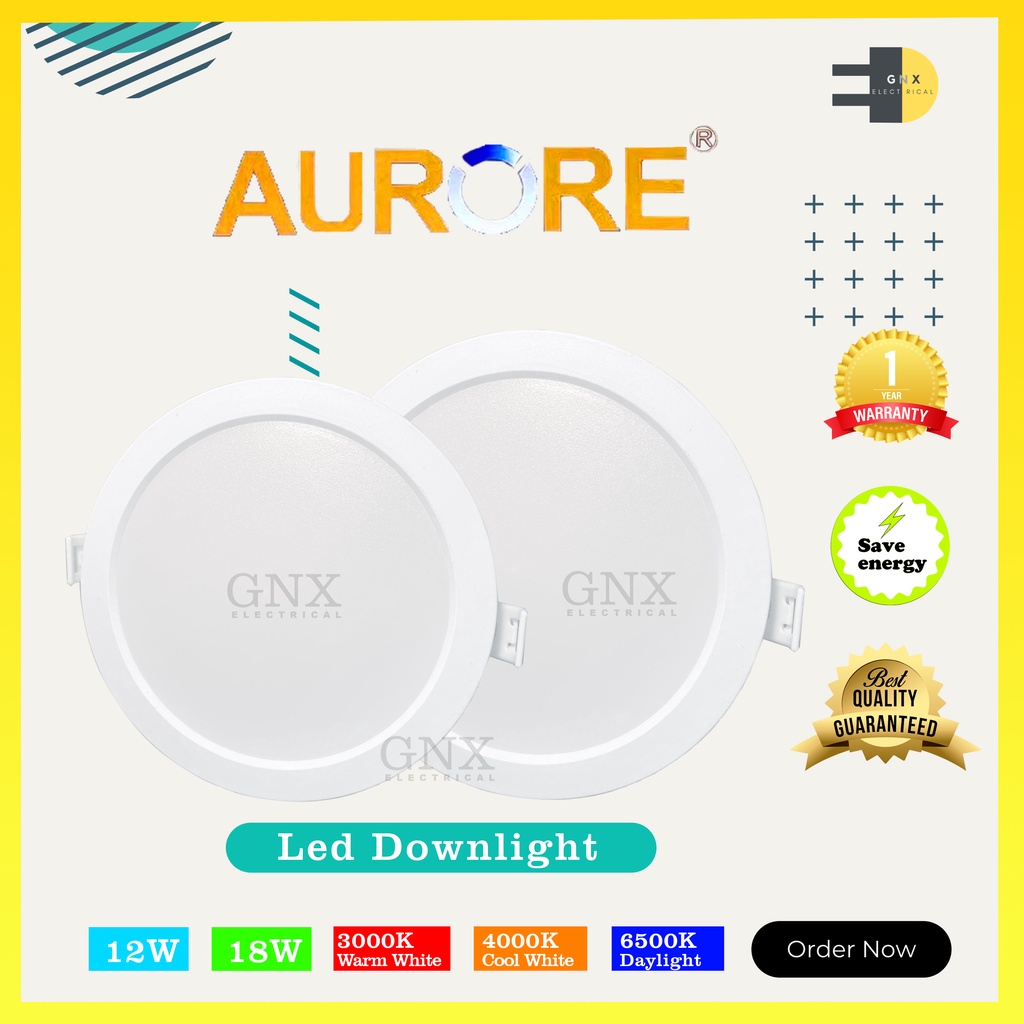 [SIRIM]Aurore Led Downlight/Panel Lamp/Mentol Lampu/Lampu Siling ...