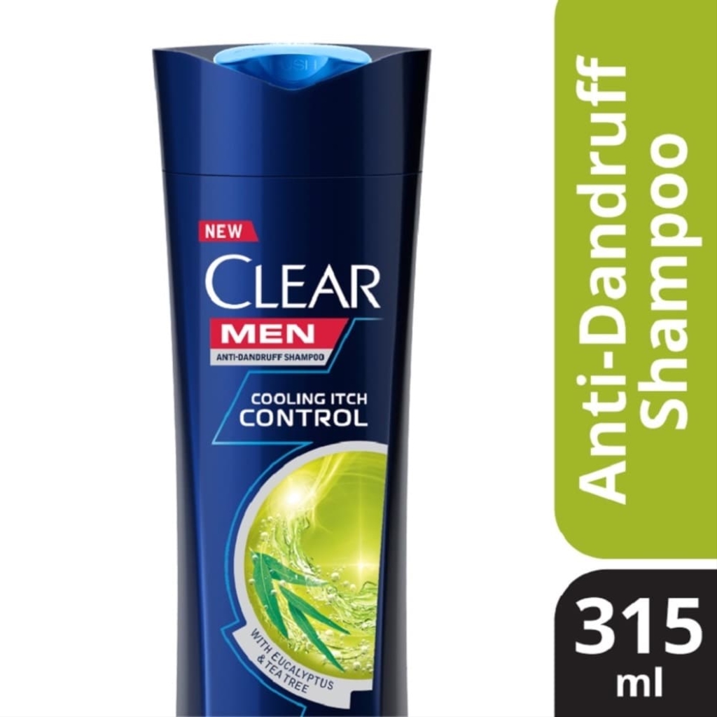 CLEAR MEN Cooling Itch Control AntiDandruff Shampoo 315ml WT1 | Shopee ...