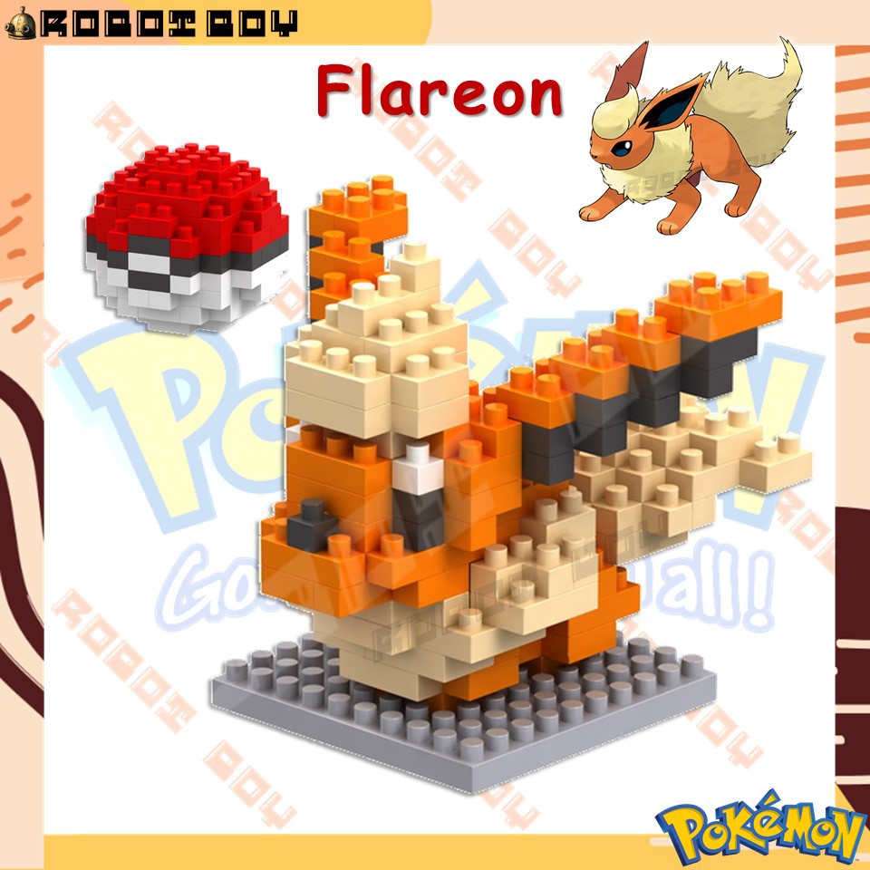 🔥Ready Stock🔥Pokemon Block Nano Block Building Block Toy Pikachu Charmamder Charizard Mewtwo ...