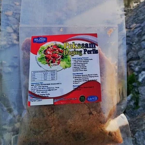 PEKASAM DAGING PERLIS ODAH HOMEMADE PRODUK MUSLIM PRODUK BIMBINGAN FAMA ...