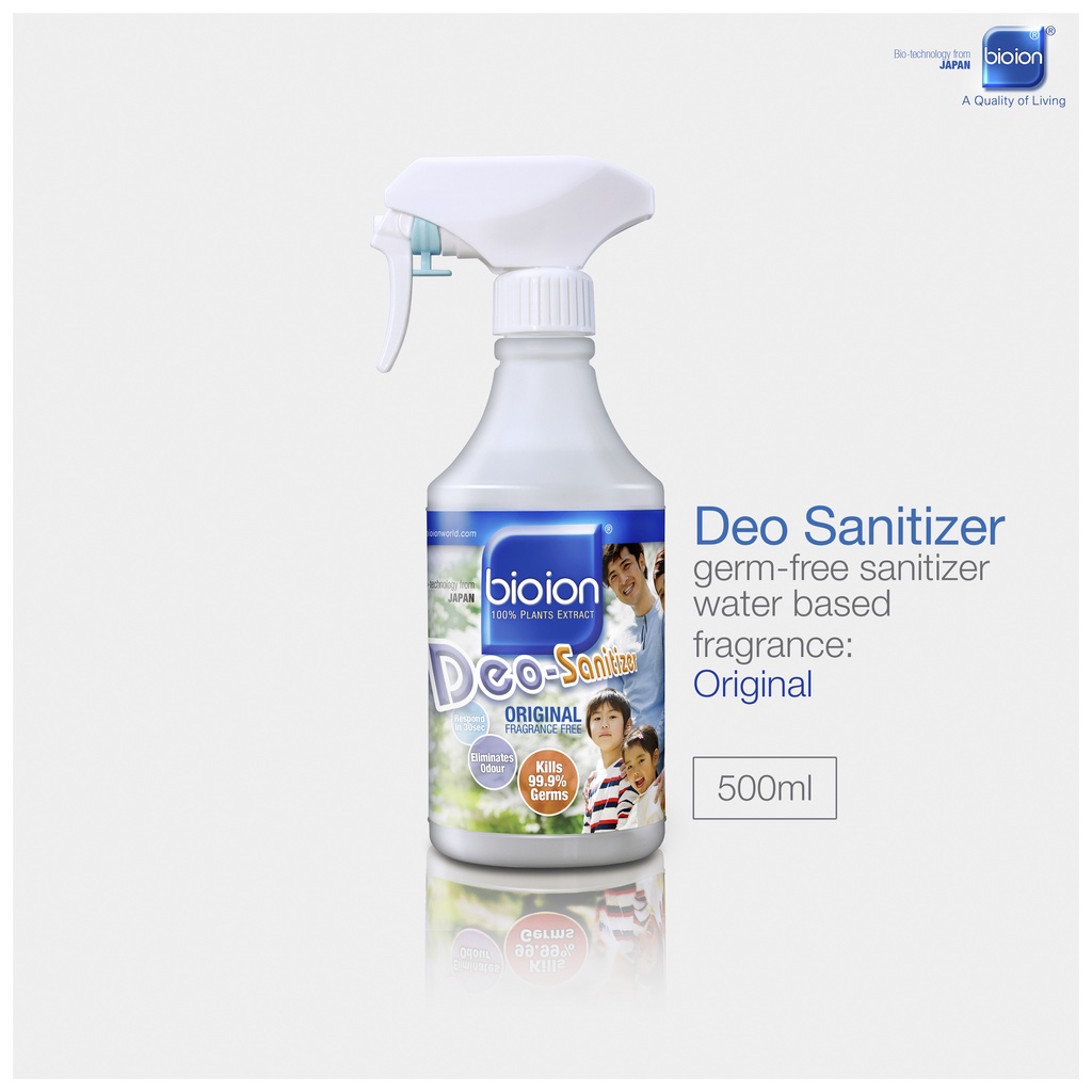 BIO ION Deo Sanitizer (500ml) | Shopee Malaysia