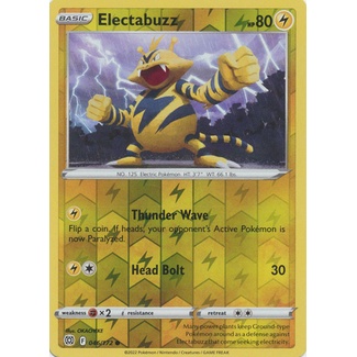 ** Electabuzz / 046/172 / Reverse Holo & Common / Sword & Shield ...