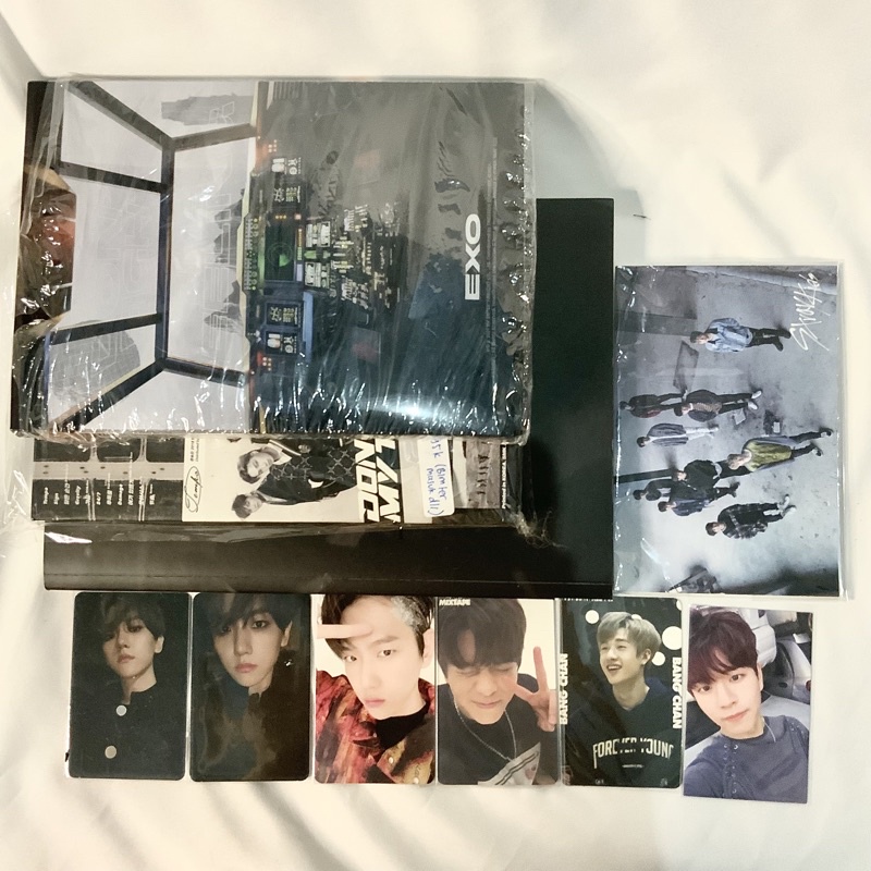 [READY] Album exo dftf baekhyun dandruff set, exo dmumt+ bbh citylights ...