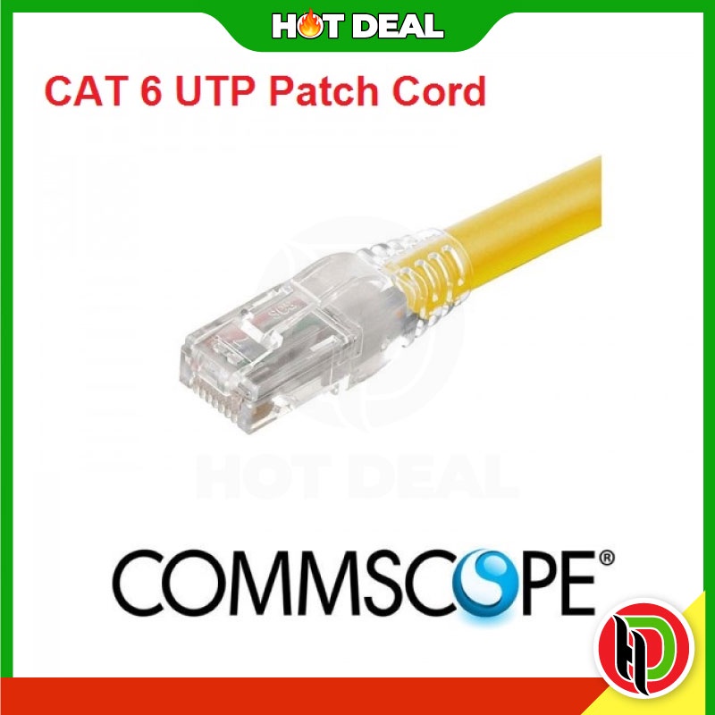 Hotdeal Original Commscope Cat6 UTP Patch Cord With Commscope Packing ...