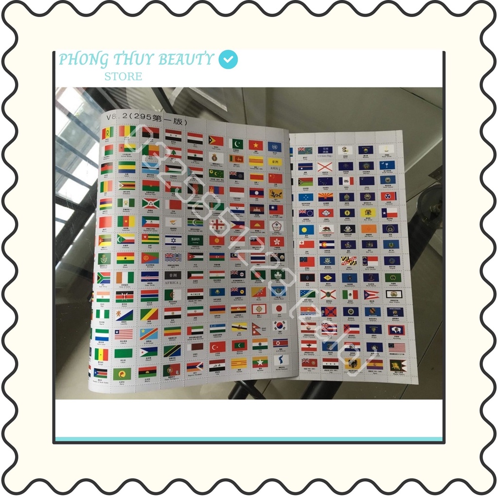Set of national flags of countries around the world and 50 states of ...