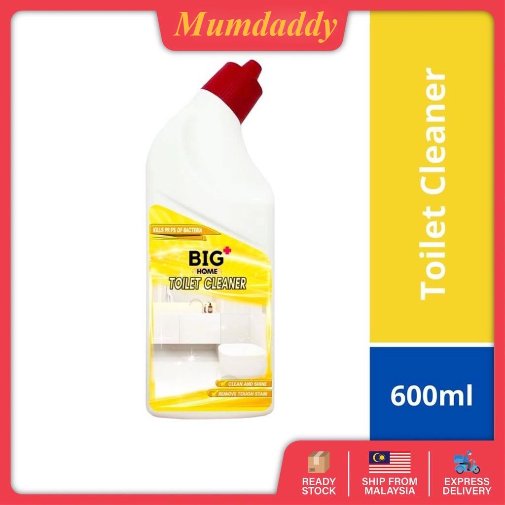 BIG Toilet Cleaner (600ml) Remove Stain on Toilet Bowl Toilet Surface ...
