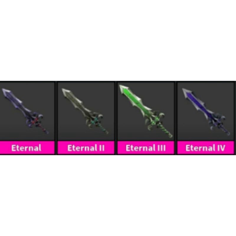 💥 GODLY 💥 MM2 ETERNAL SET (NO ETERNALCANE) | Shopee Malaysia