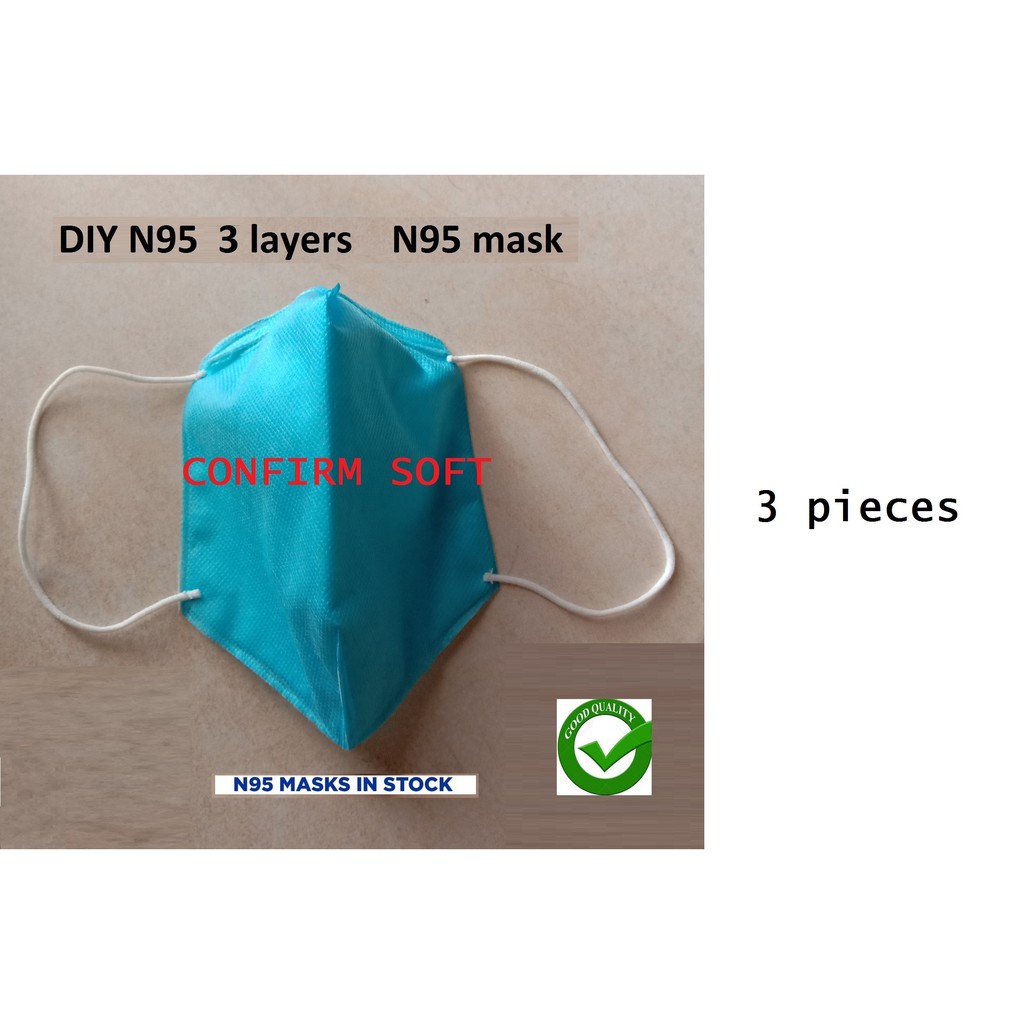 5 LAYERS Basic N95 Anti- haze DIY Mask (Most Budget DIY unit SOFT ...
