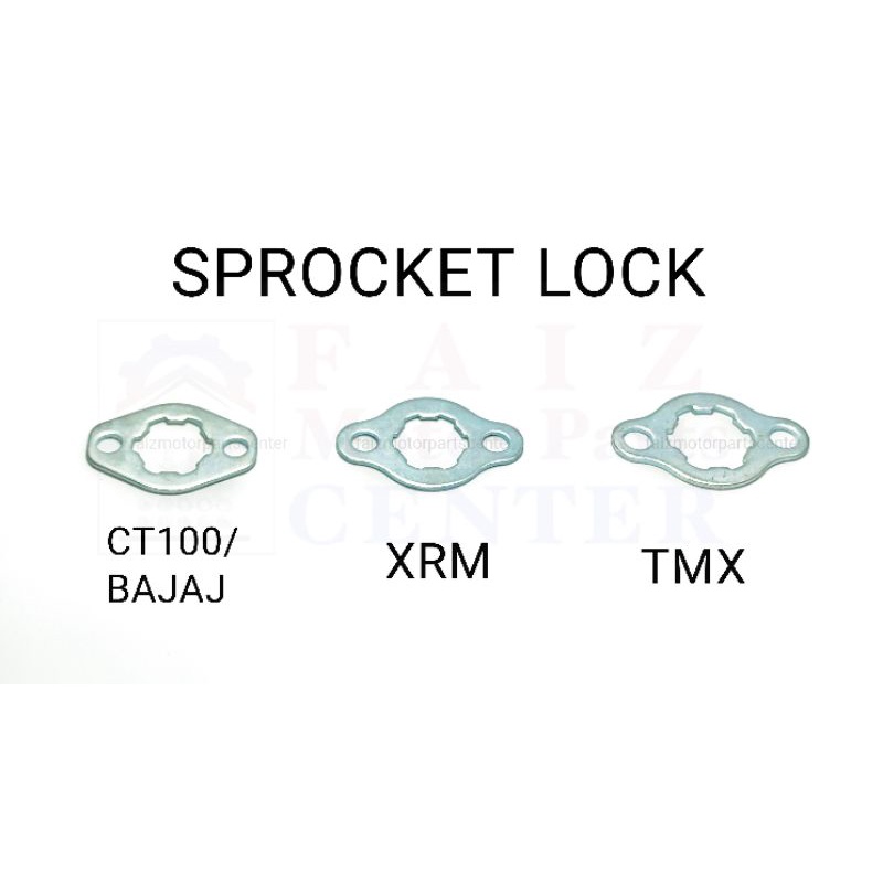 SPROCKET LOCK FOR XRM, TMX, CT100/BAJAJ | Shopee Malaysia