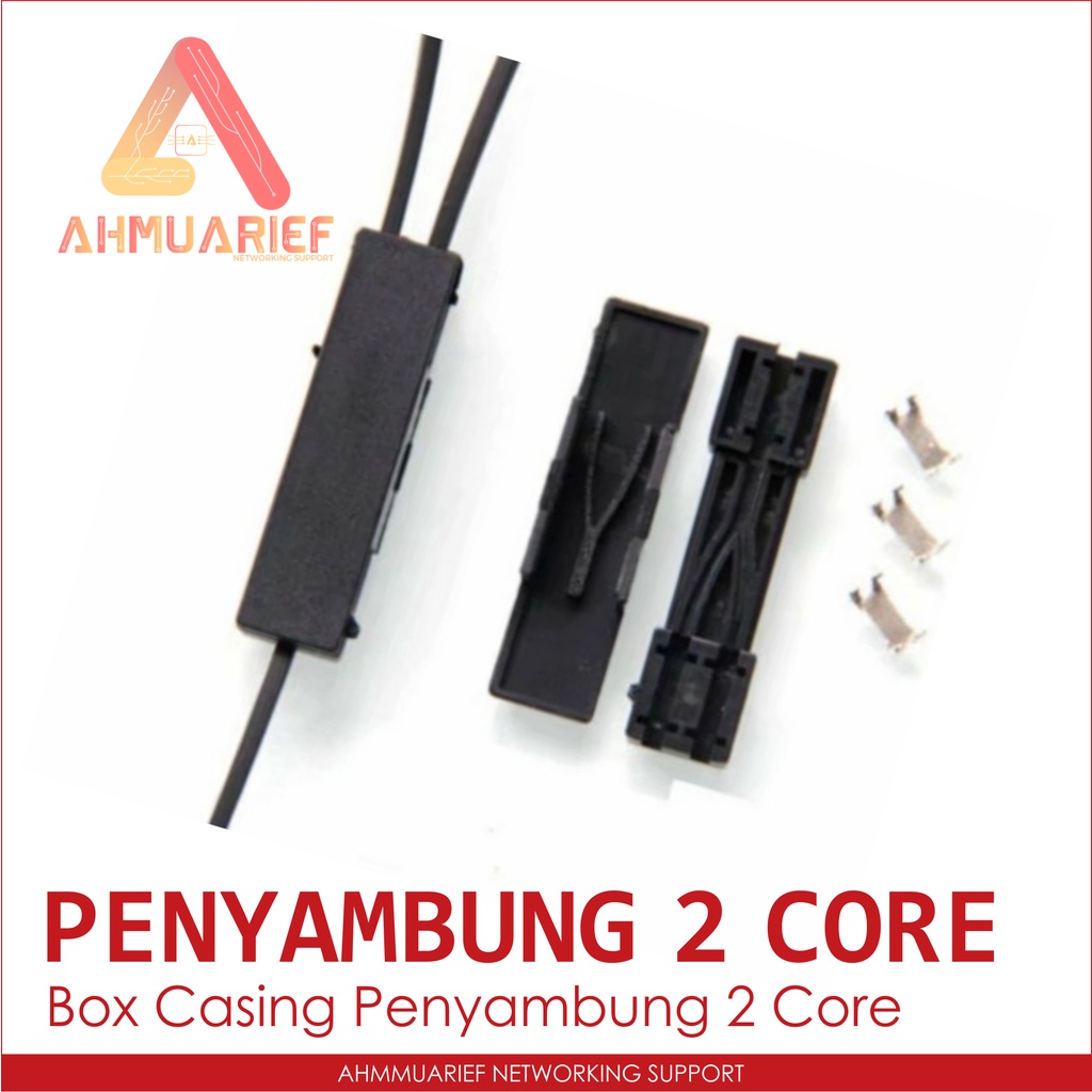 2 Core Optic FTTH. Fiber Optic Cable Connector Casing | Shopee Malaysia