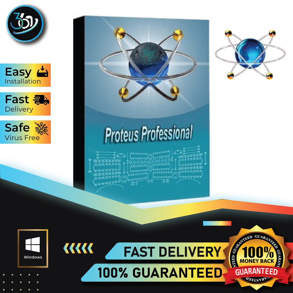 Proteus 8.10 Sp3 pro | LifeTime |Windows | Shopee Malaysia