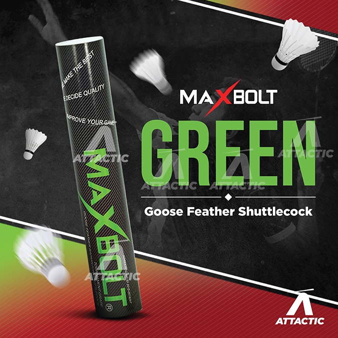 Maxbolt Green Badminton Shuttlecock (Speed 77) | Shopee Malaysia