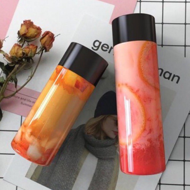 Botol Air/Bottle For Juice With Black Cap, JUICE/Milk Tea Plastic Pet ...