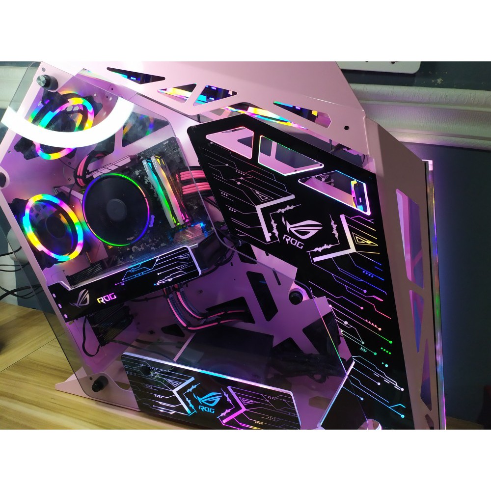 RGB Computer Case Desktop Computer Chassis Gaming Computer Chassis ...