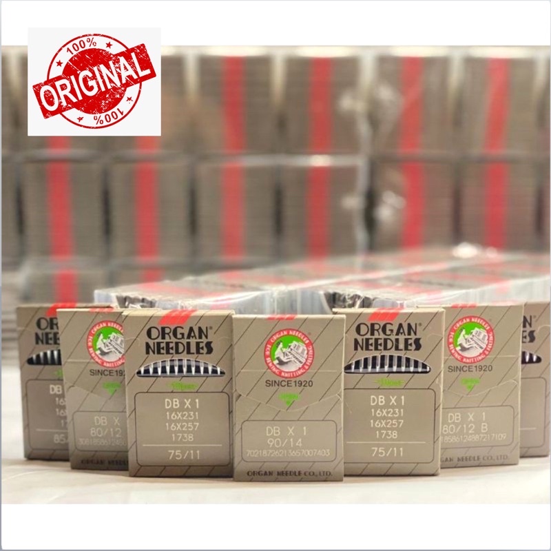 [100% Original] Japan organ industry mesin needle/ jarum mesin industry organ/ DP, DB dan dc ...