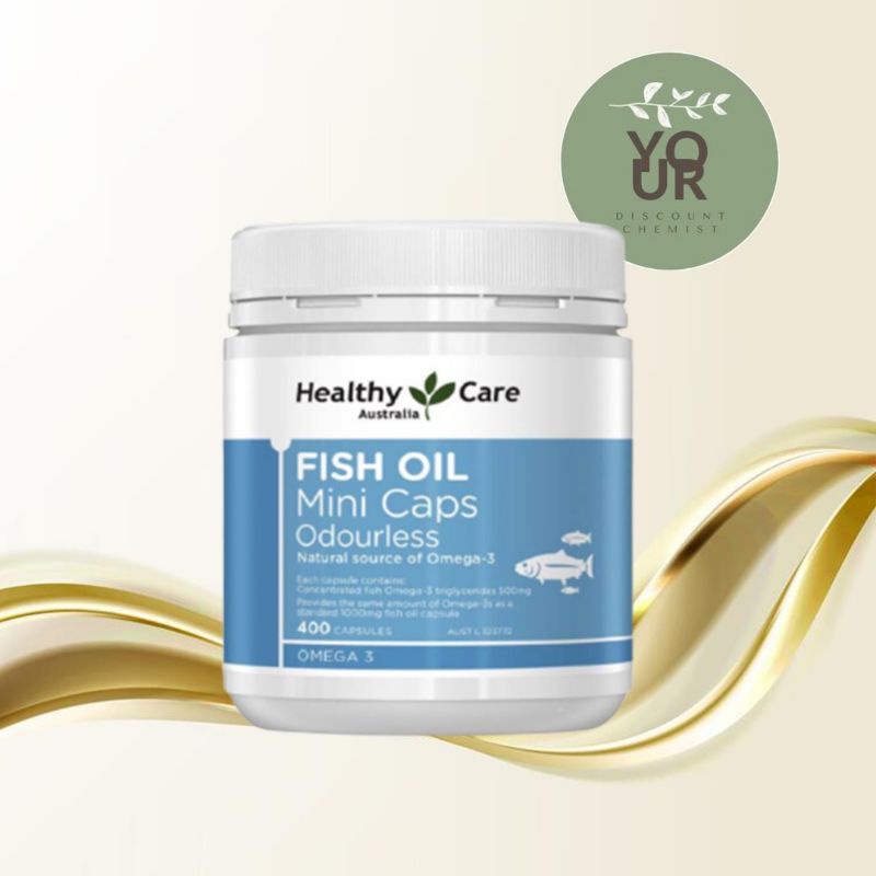 Healthy Care Odourless Fish Oil 400 Mini Capsules / healthy care omega ...
