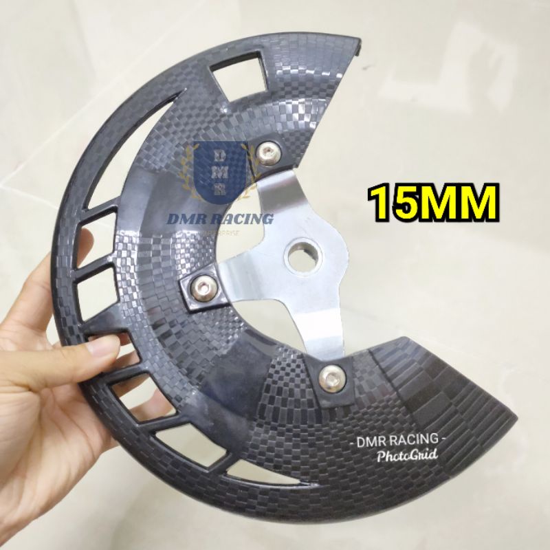Motocross/Cubcross Front Disc Cover Black 12mm 15mm (DForce/MXF/KLX/CRF ...